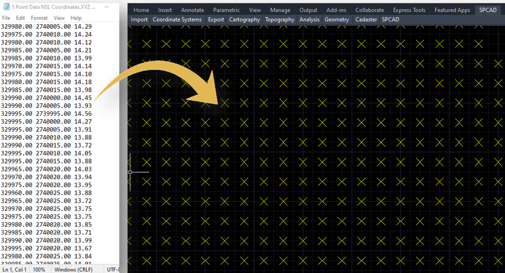 Import XYZ Files in SPCAD | Cadomation
