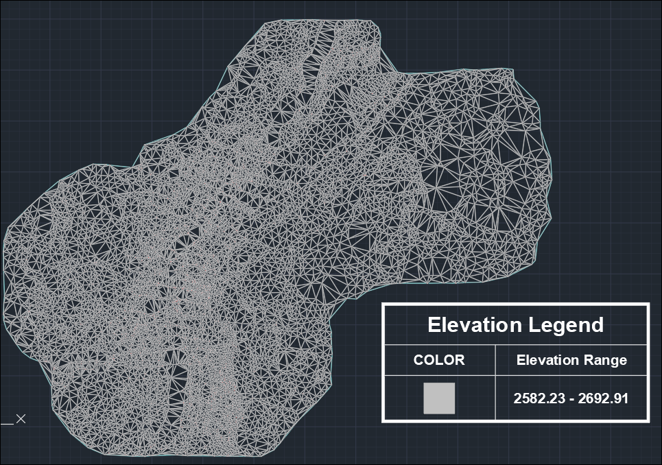 Insert Elevation Legend from TIN Surface | Visualize Terrain